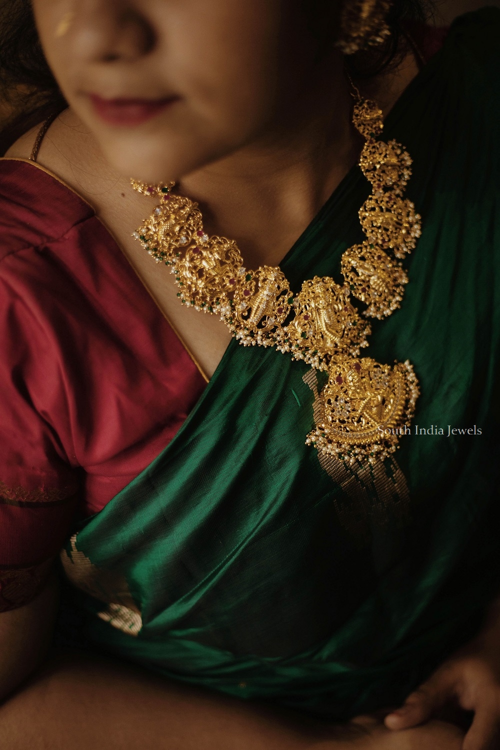 Dasavatharam gold necklace cost store